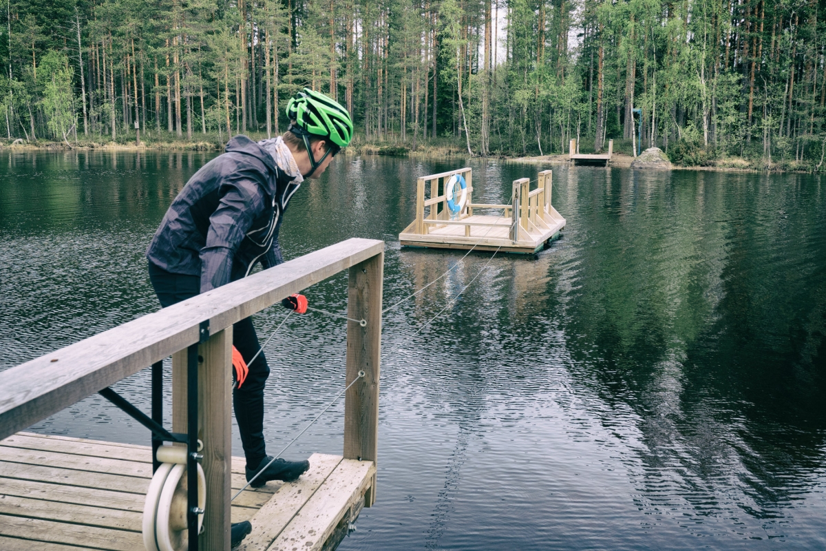 Kukkarojärven lossi - Vedenjakajareitistö